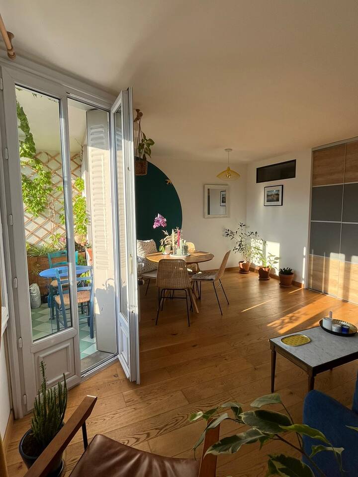 Appartement Calme Et Proche Lac Avec Vue Montagne - 阿訥西