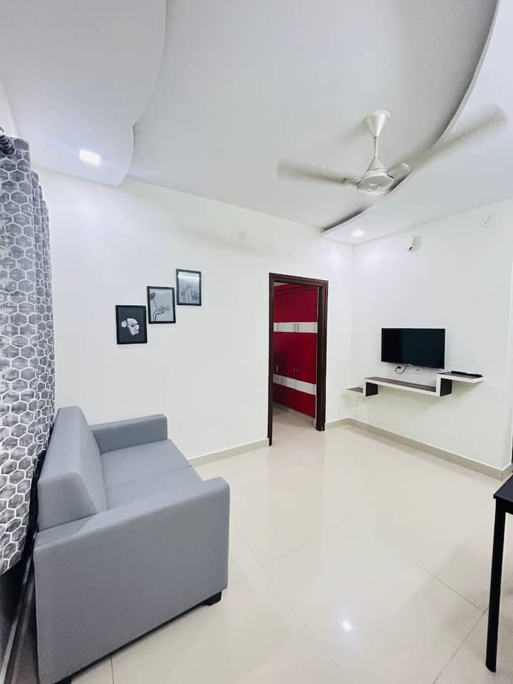 Abode Stay 1 Bhk Near Aig Hospital (2) - Hyderabad