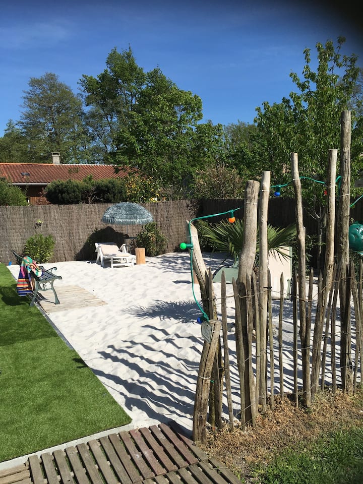 Les Tamaris  Villa Avec Piscine Chauffée - Audenge