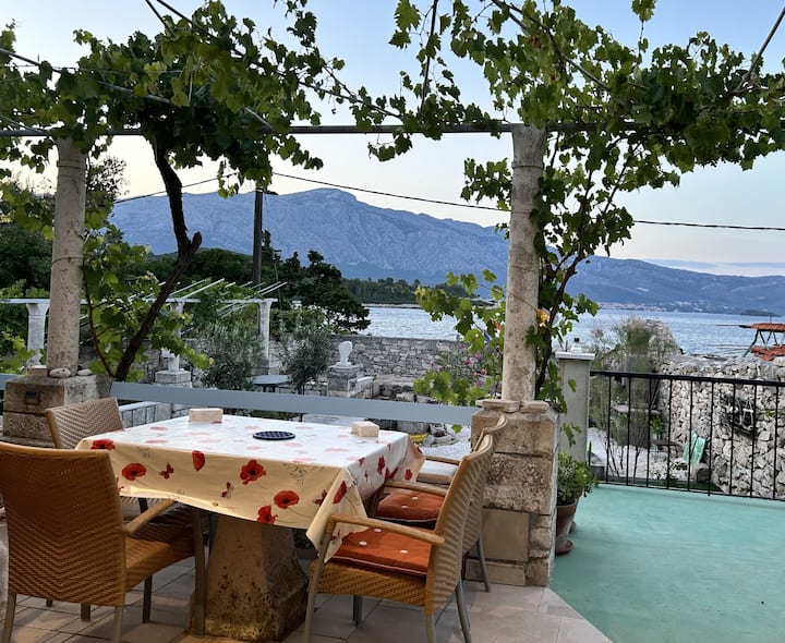 Waterfront Beach House - Sea View Holiday Rent - Korčula