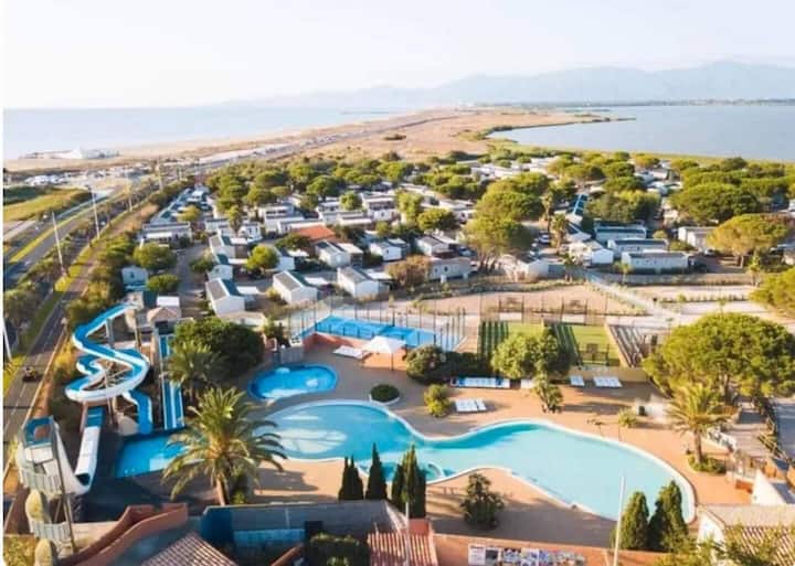 Mobilhome - 8pers - 100m Des Plages - Tout Confort - Pyrénées-Orientales