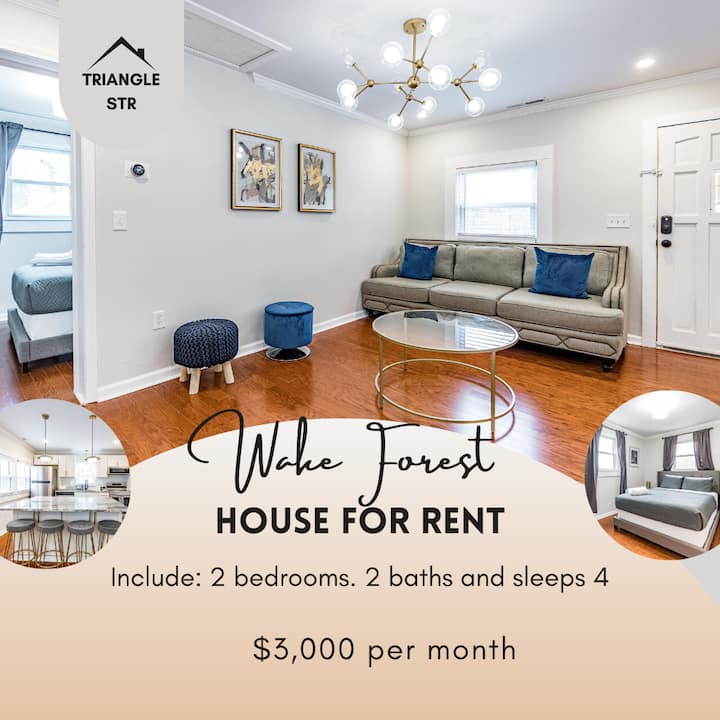 Wake Forest Cottage  -Starts At $3k/month - Wake Forest, NC