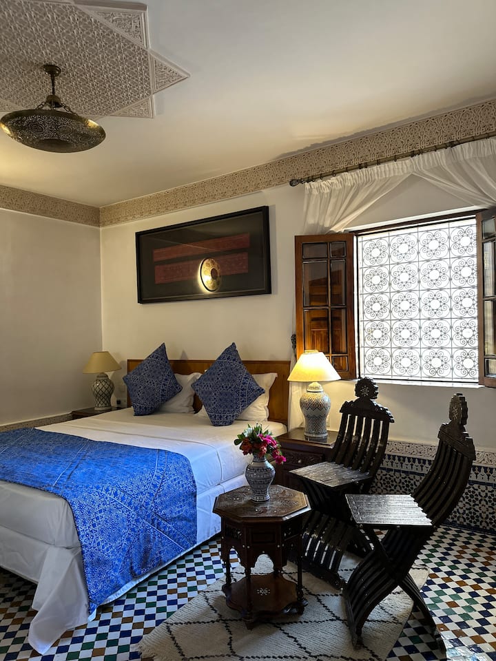 Riad à Fes | Chambre Deluxe, Parking, Petit Déj - Fès