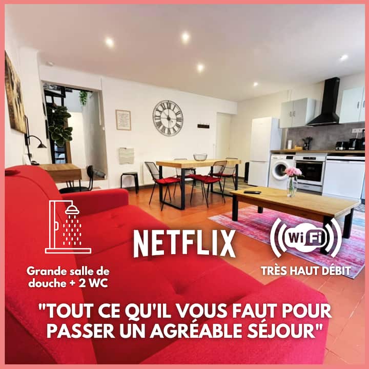 Spacieux Appartement T4 / 70 M2 8 Personnes - Aix-en-Provence