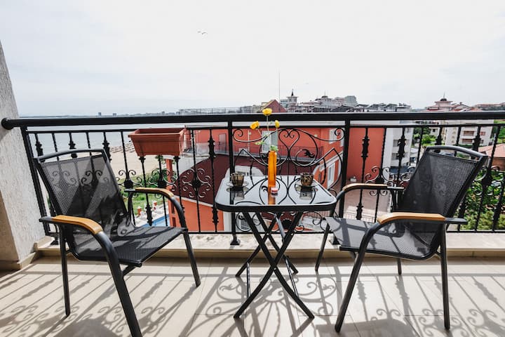 Stylish Apartment Beach View - Bułgaria