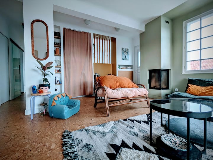 Jolie Chambre Chez Une Famille Avec Chien Et Chat - Saint-Jean-de-Luz