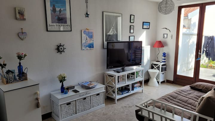 Appartement Avec Terrasse/jardin à 150 M De La Mer - Châtelaillon-Plage