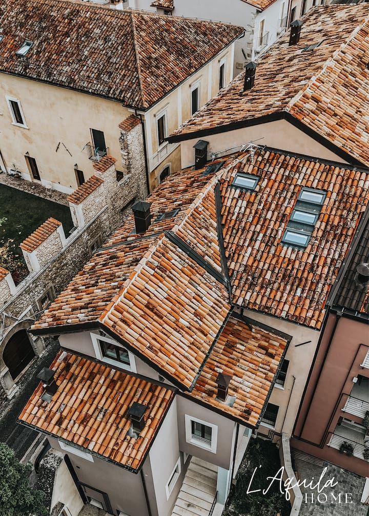 L'aquila Home: Design Moderno & Charme Centrale - L'Aquila