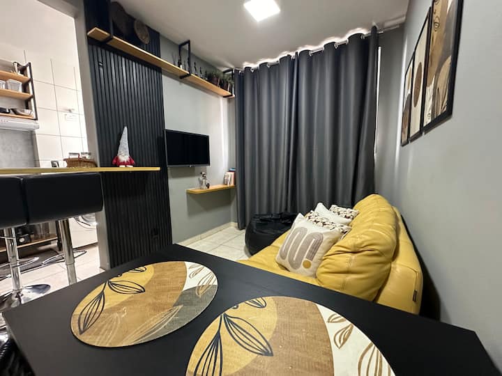 Apt Prox Praia Clube/ Port 24 Hs/ Ar Condicionado - Uberlândia
