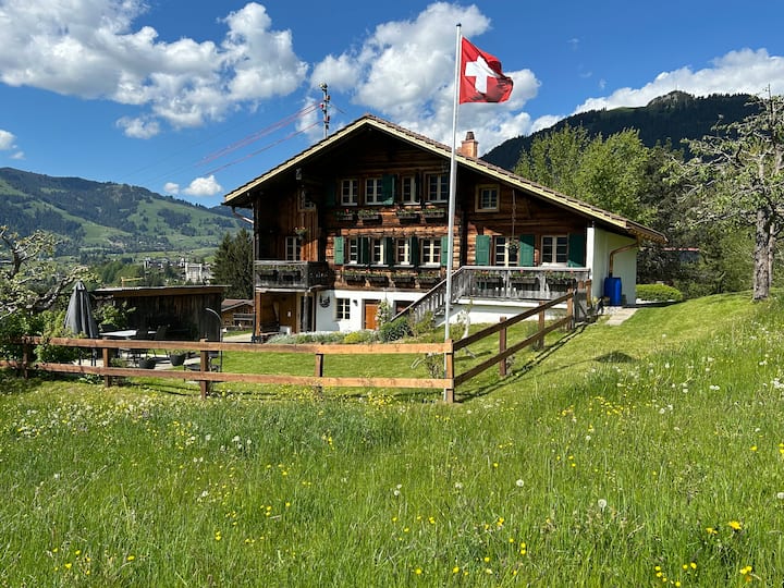 Alpenchalet Haldeli Fewo 1. Stock - Gstaad