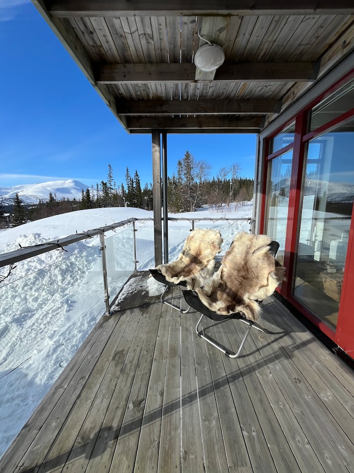 Toppfin Lägenhet Med Utsikt öVer ÅReskutan - Järpen