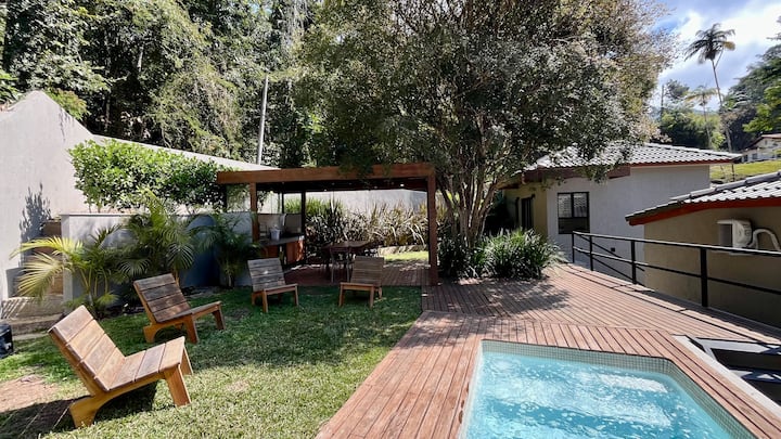 Casa 23 Fbv - Refúgio Com Piscina E Fogo De Chão - Teresópolis