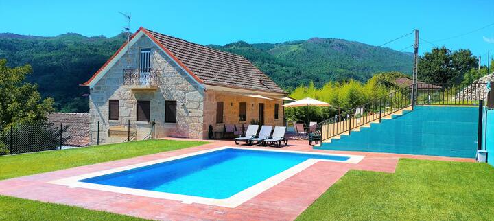 Casa A Mi Vera Con Piscina Y Barbacoa - Covelo