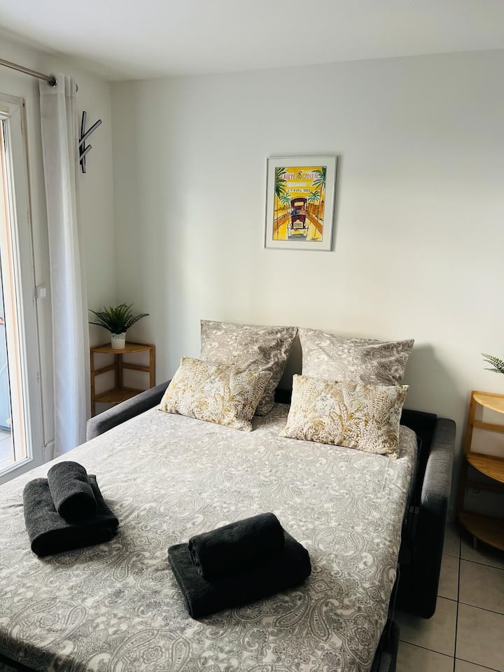 Appartement Avec Patio Et Piscine (01/06 - 30/09) - Nice