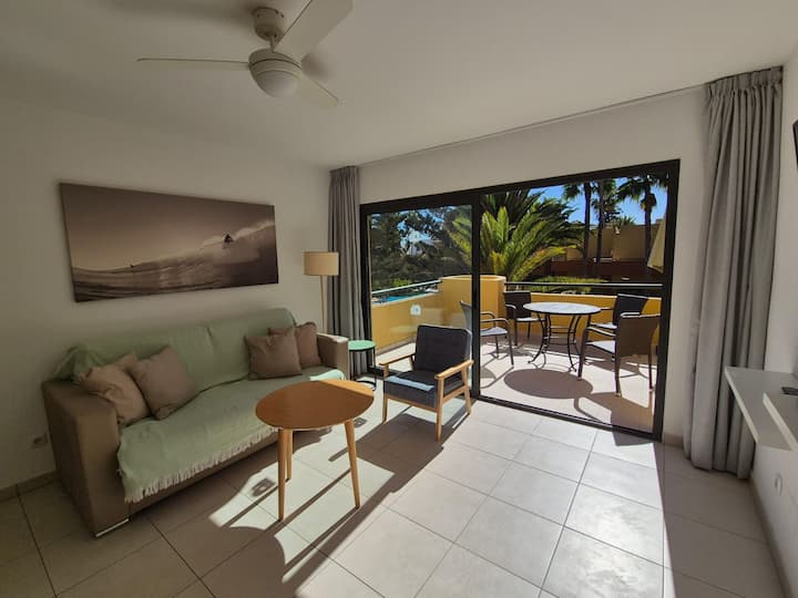Apt. Playa Vista Piscina Con Fibra -Wifi - Corralejo