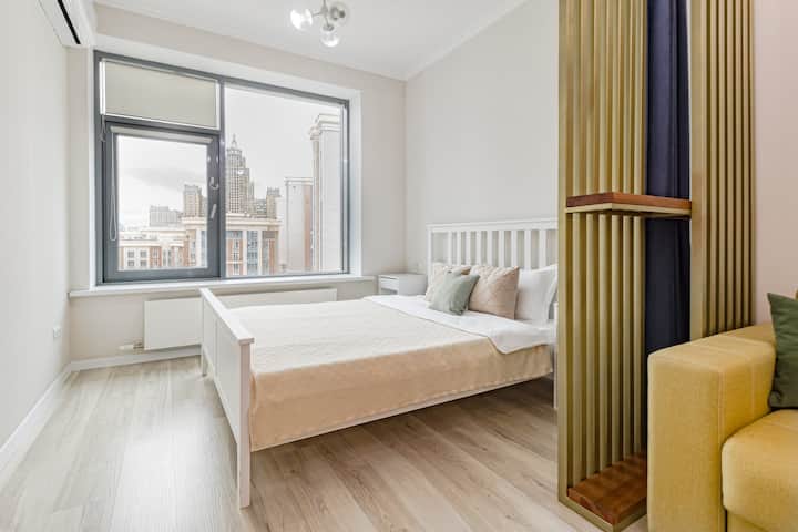 Стильная и уютная квартира бизнес класса Avenue 5 - Kazakhstan