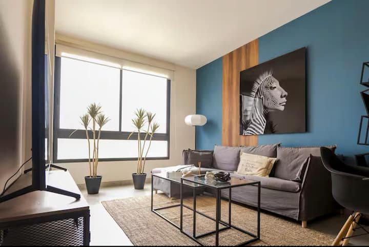 Positive Vibes Polanco 2br Apt W/gym, Pool, Padel - Ciudad de México