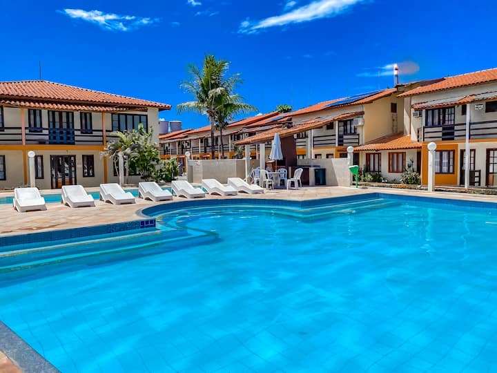 2 Rooms, Swimming Pool, Sauna, 200m From Axé Mói - Porto Seguro