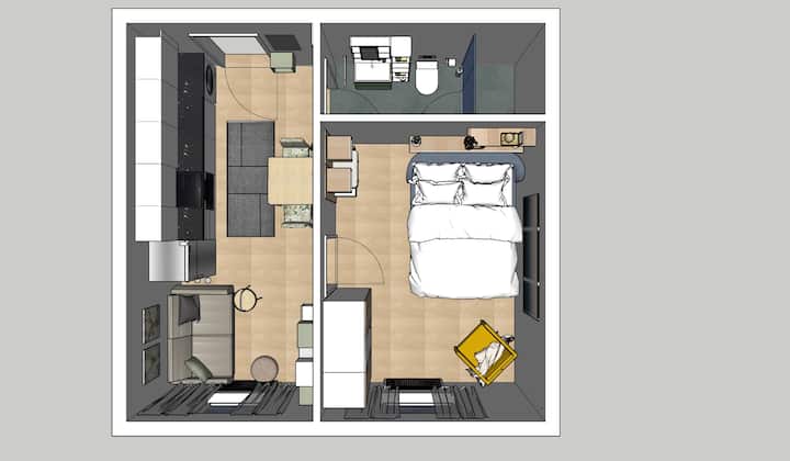 Studio Angelina Im 3 Og 30 M² - Graz