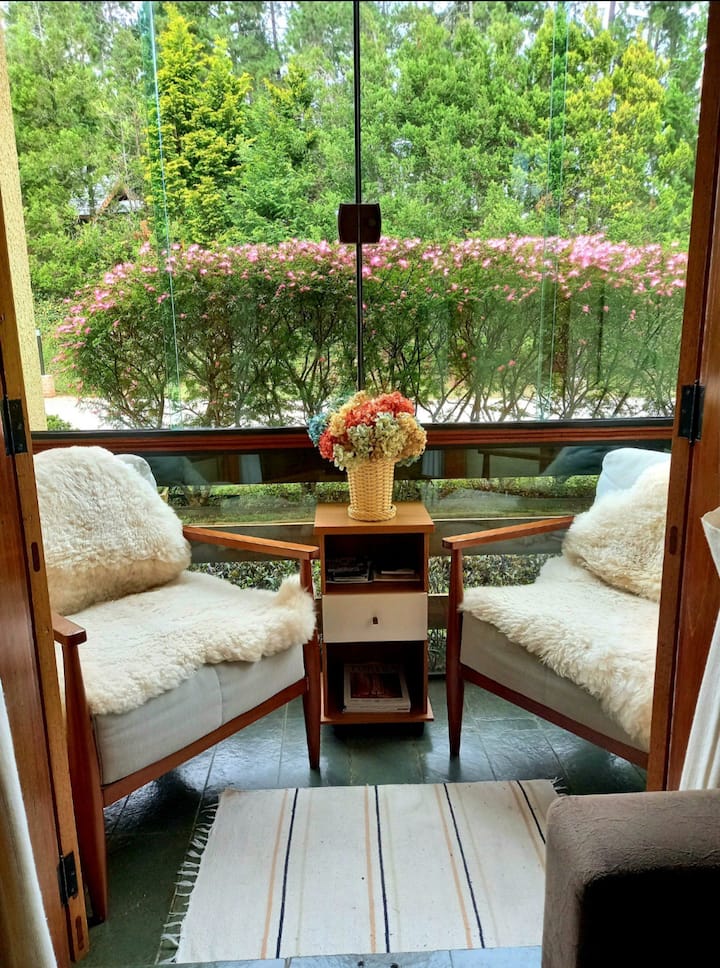 Apartamento Próximo A Natureza. - Campos do Jordão