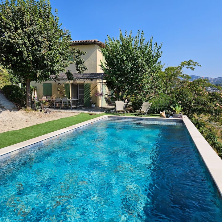 Maison Avec Piscine Sur Les Collines De Nice - Nizza