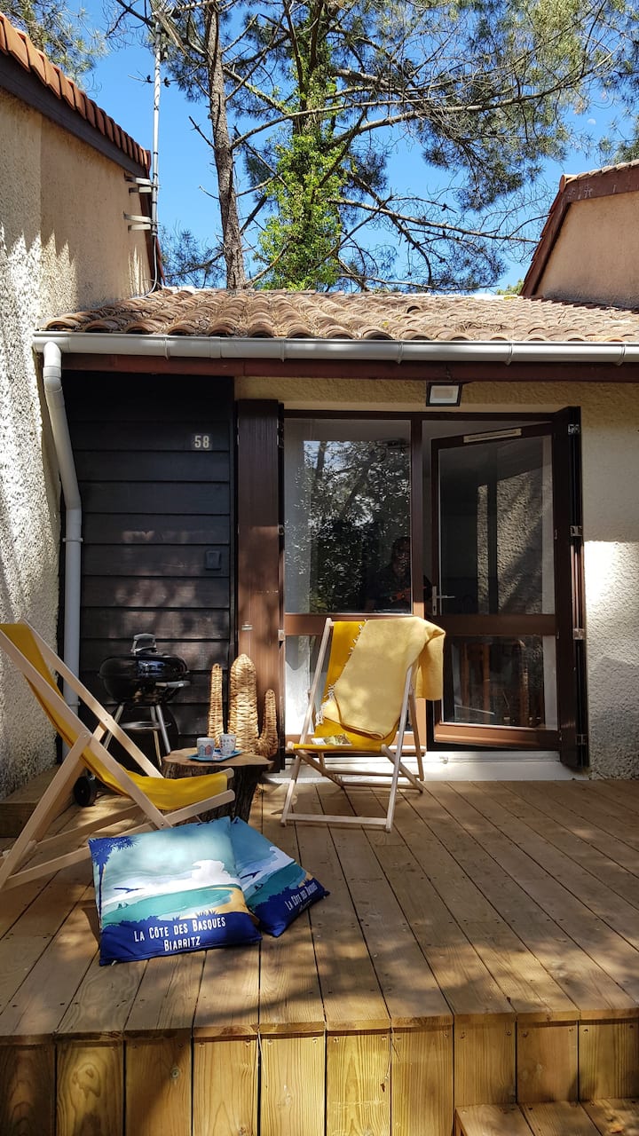 Charmante Villa Patio - Seignosse