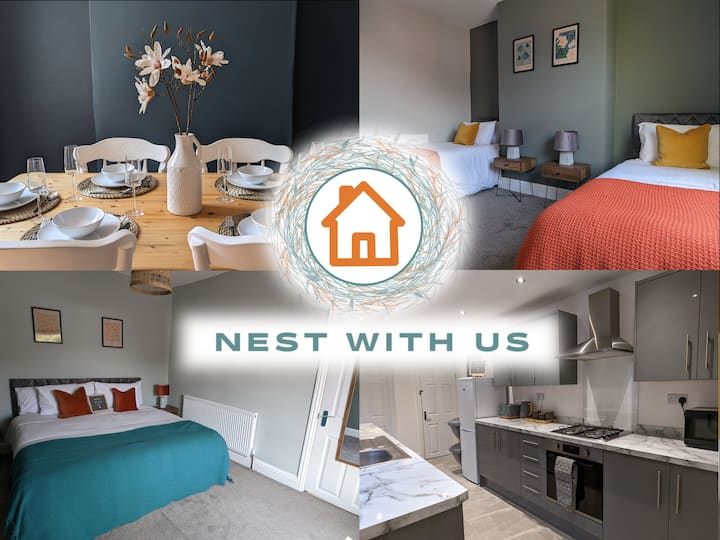 10%off|stayaweek|business|parking|sleeps 7|wifi - Wolverhampton