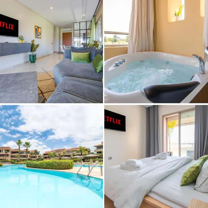 Jacuzzi Et 4 Piscines à Prestigia - Marrakesh