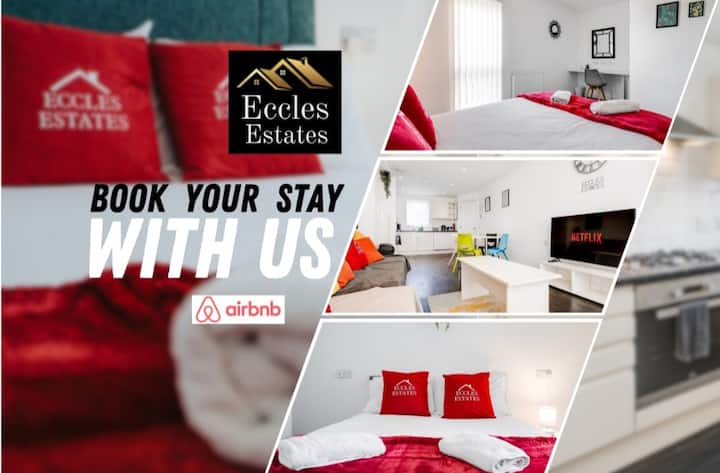 4 Beds - Modern Build - Wifi - Parking - Liverpool