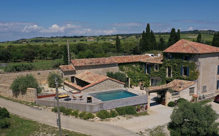 Gîte 5 Chambres Face Aux Dentelles De Montmirail - Gigondas
