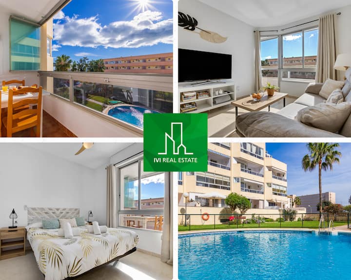 Ivi. Beach - Pool - Terrace. Vistamarina B308 - Torremolinos