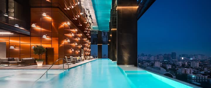 2br Luxury Thonglor | Infinity Pool | Gym | Limo - Thaïlande