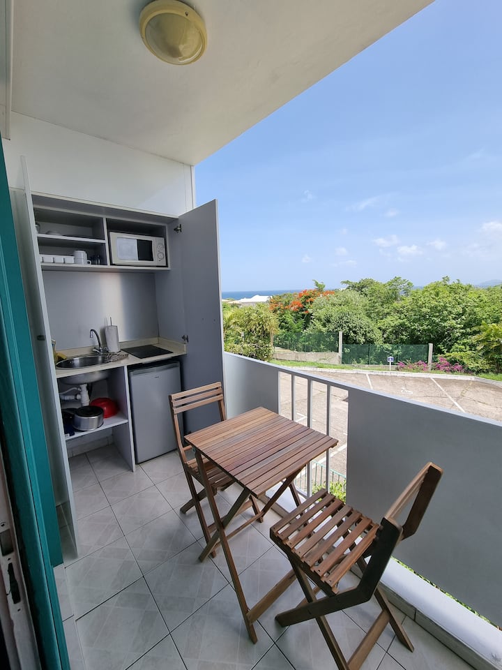 Studio Tropical / Vue Sur Mer - Martinica