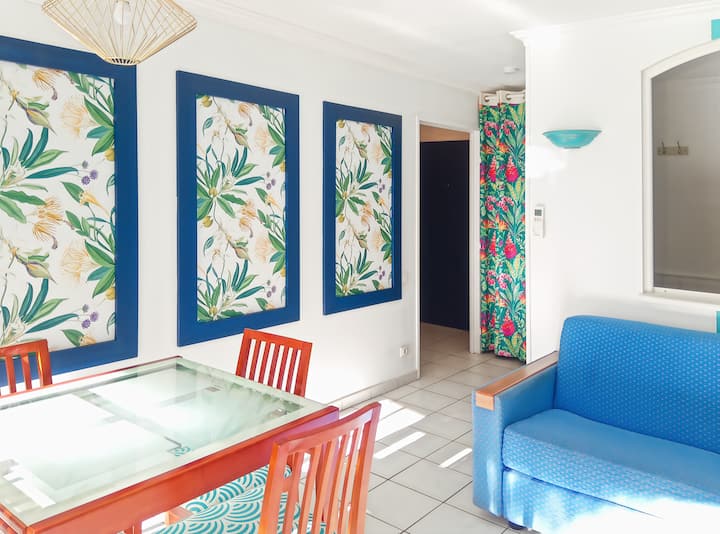 Borghèse 2' à Pied Plage, Wifi, Piscine, Parking, - Fréjus