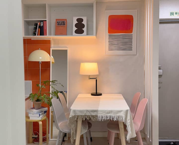 [New Ac]8mins From Hongdae Station / 2 Rooms - Seoul