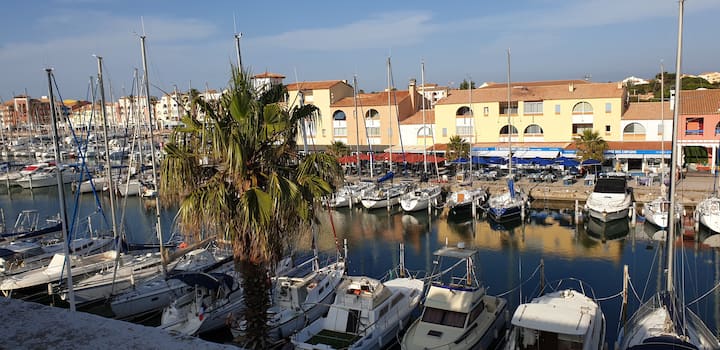 Un Séjour Avec Vue Sur Le Port à Port Leucate - La Franqui