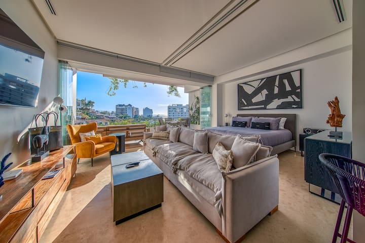 Ocean View Condo - Walk To Beach - 2 King Bed - Puerto Vallarta