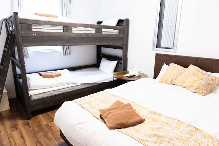 ＃301 2021年新築 最大4名/スカイツリー徒歩圏内/浅草駅8分/本所吾妻橋駅3分/空港まで便利 - Ueno