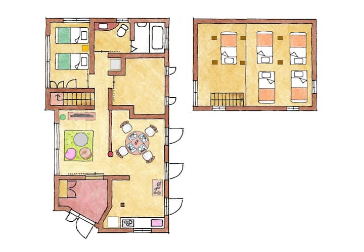 Takamatsu/private Hotel/max 7 /Free Parking/art - Takamatsu