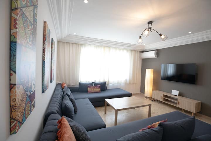 3 Cozy Bedrooms+balcony In Casablanca Center - Casablanca