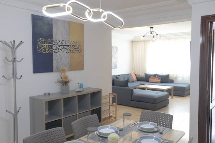 3 Cozy Bedrooms+balcony In Casablanca Center - Casablanca