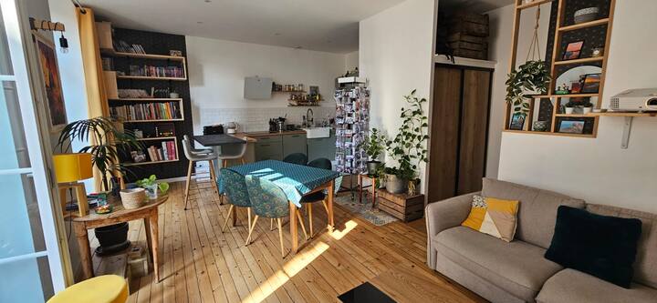 Bel Appartement 4/6 Pers. Nantes Centre - Nantes