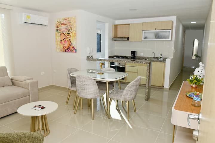 Excelente Ubicación, Hermoso Y Cómodo Apartamento - Barranquilla