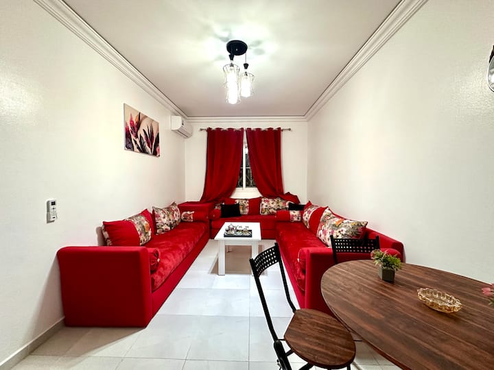 Appart Bien Climatisé Avec Internet Et Netflix - Marrakesh