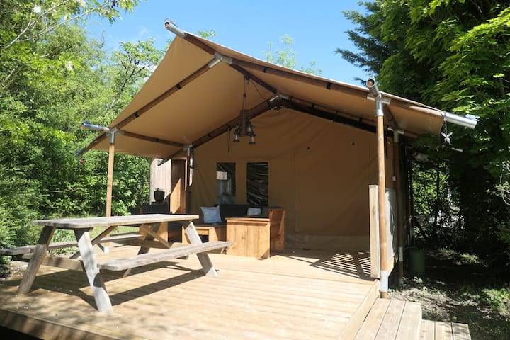 Tente Safari - 5 Personnes - Seyssel