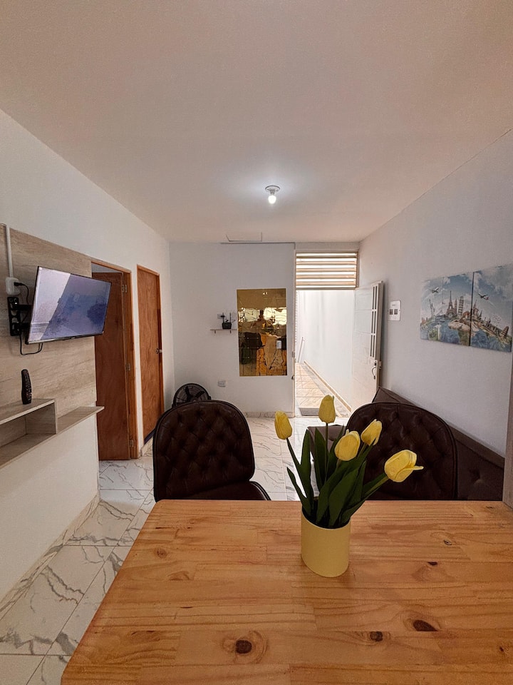 Apt Con Aire Para 1- 4 Personas En Mamatoco Smr - 산타마르타