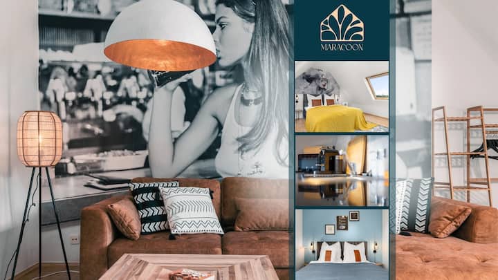 Skysuite 65m², Centrale & Calme, Proche Du Salon - Essen