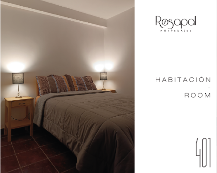 Habitación Privada 401 + Baño Privado | Rosapal - Huaraz