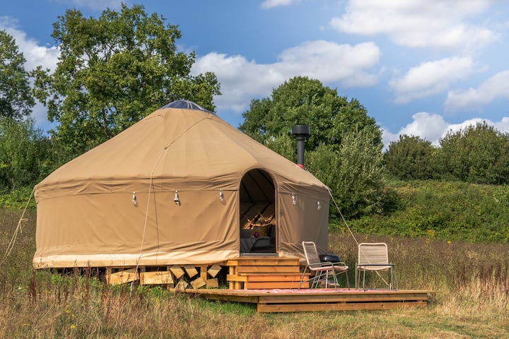 Eco-friendly Yurt Retreat - Sevenoaks