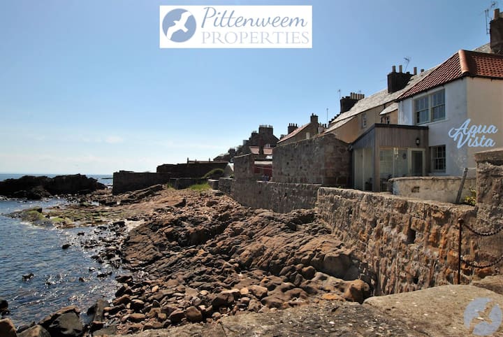 Aqua Vista- Seafront Cottage, Cellardyke - 크레일